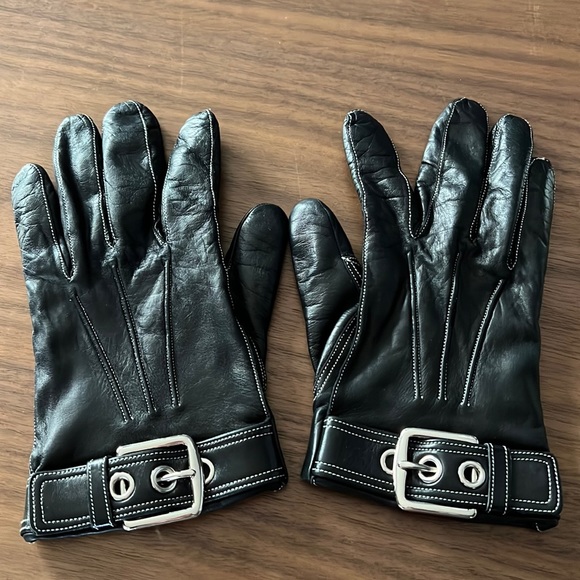 Coach | Accessories | Coach Leather Gloves | Poshmark
